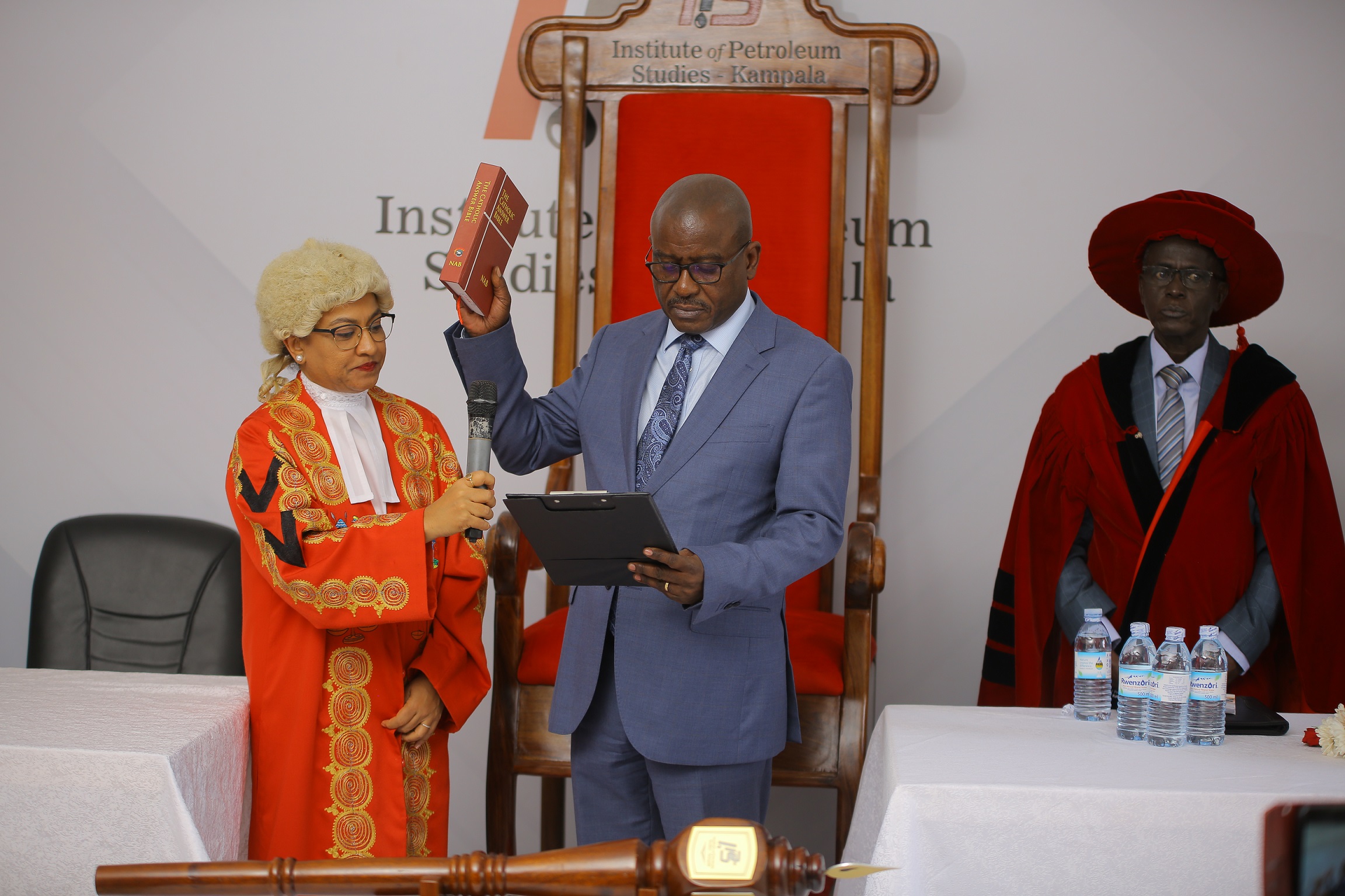 Justice Oscar John Kihika Installed as First Chancellor of IPSK – IPSK